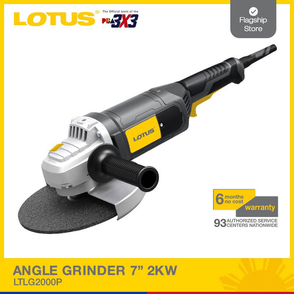 LOTUS ANGLE GRINDER 7" 2200W LTLG2000P – Lotus Tools Philippines