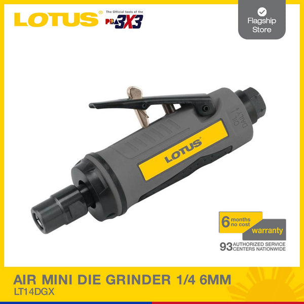 LOTUS AIR MINI DIE GRINDER 1/4" 6MM LT14DGX – Lotus Tools Philippines