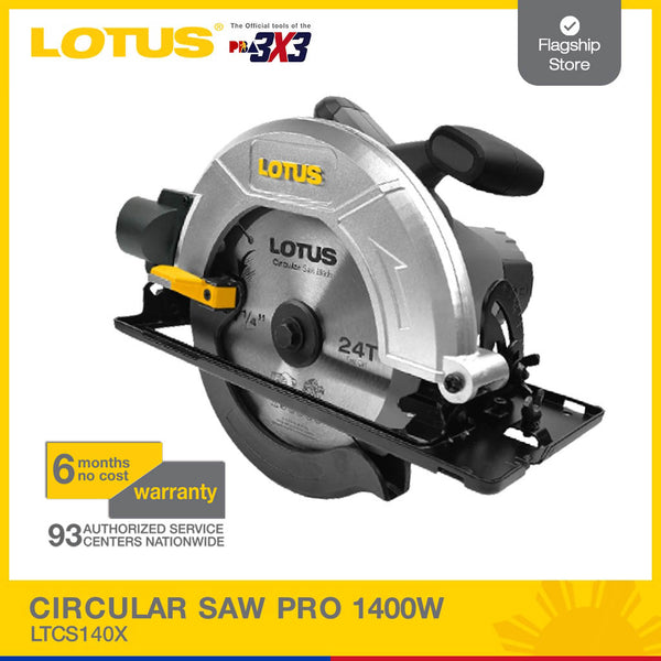 LOTUS CIRCULAR SAW PRO 1400W LTCS140X – Lotus Tools Philippines