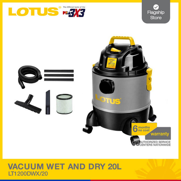 LOTUS VACUUM WET/DRY 20L LT1200DWX/20